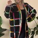 PİCASSO CROCHET CARDIGAN Hand Made Grannysquare Limited Edition - Etsy
