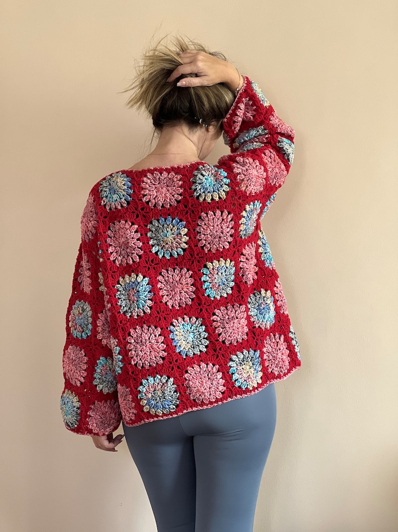 CROCHET JUMPER HANDMADE Hand Knittig - Etsy