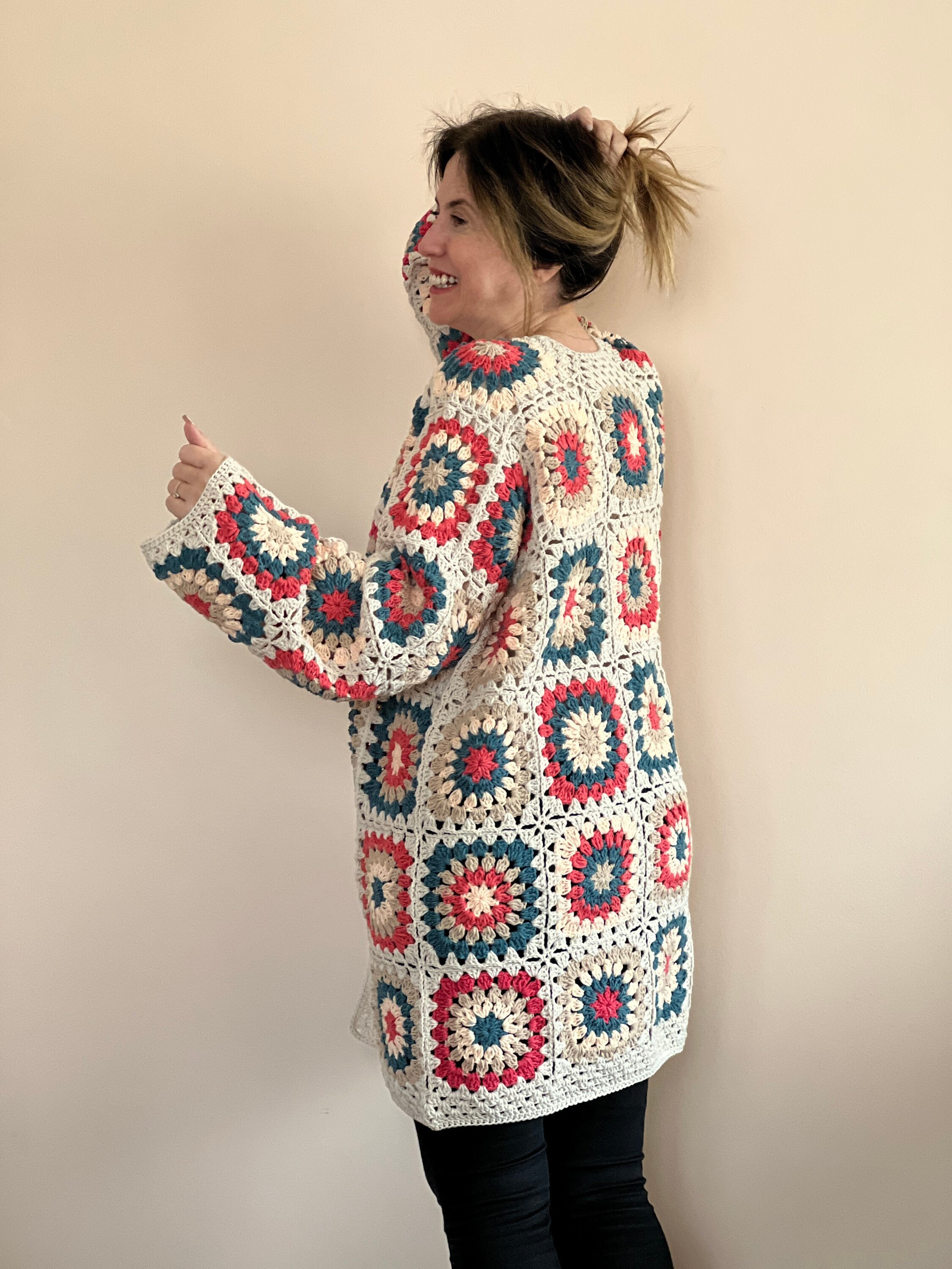 CROCHET CARDIGAN - Etsy