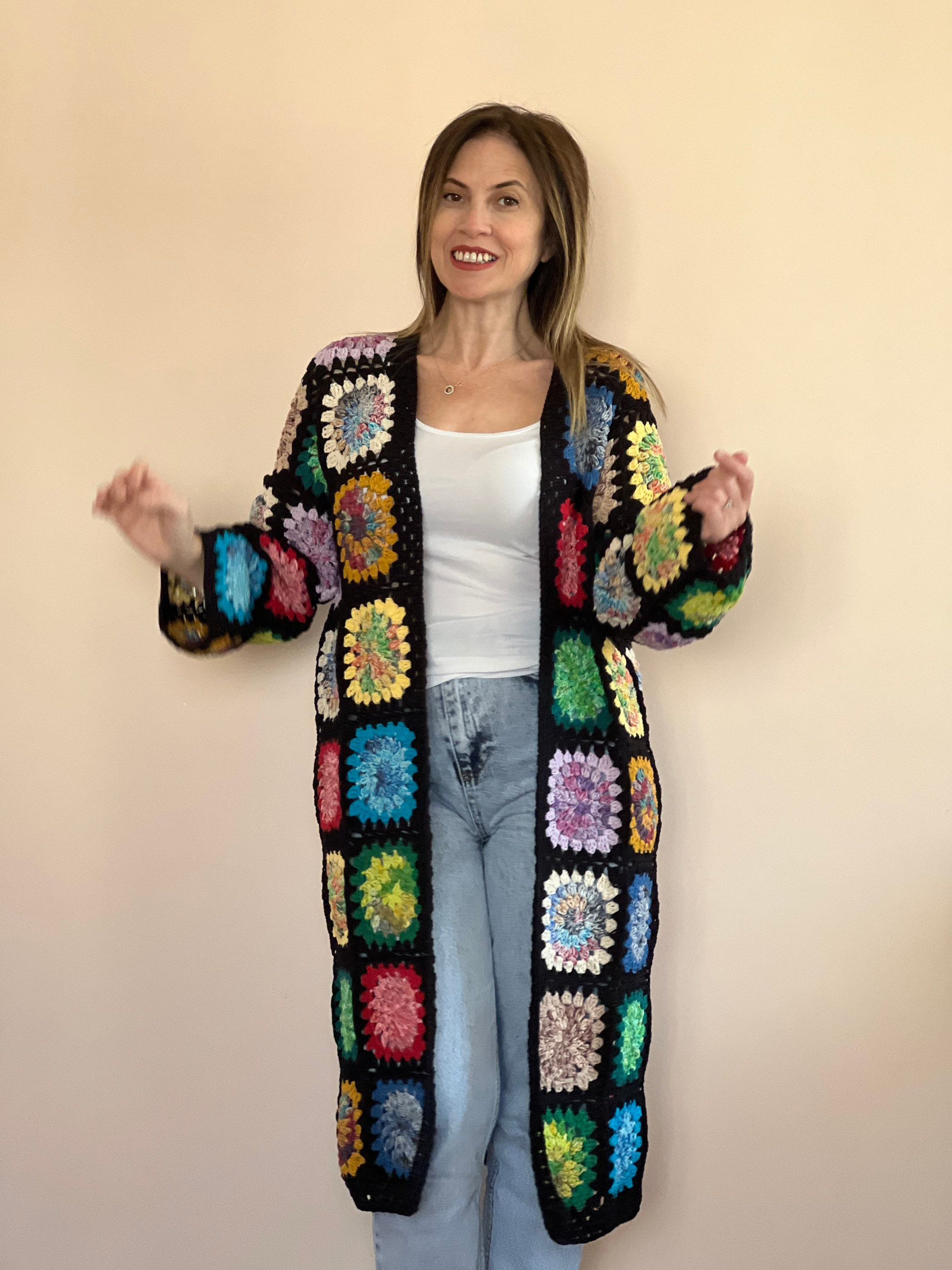 CROCHET CARDIGAN HANDMADE - Etsy