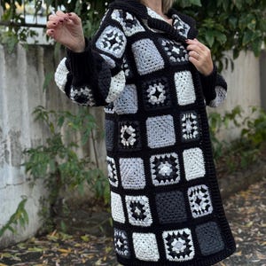 COLLAR CROCHET CARDIGAN - Etsy