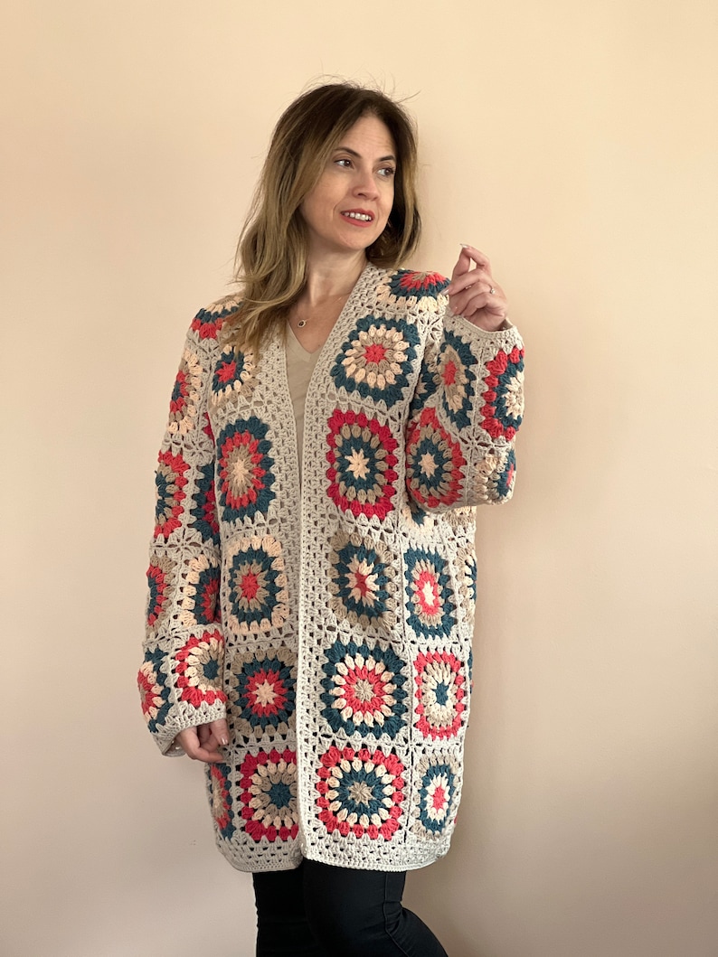 CROCHET CARDIGAN - Etsy