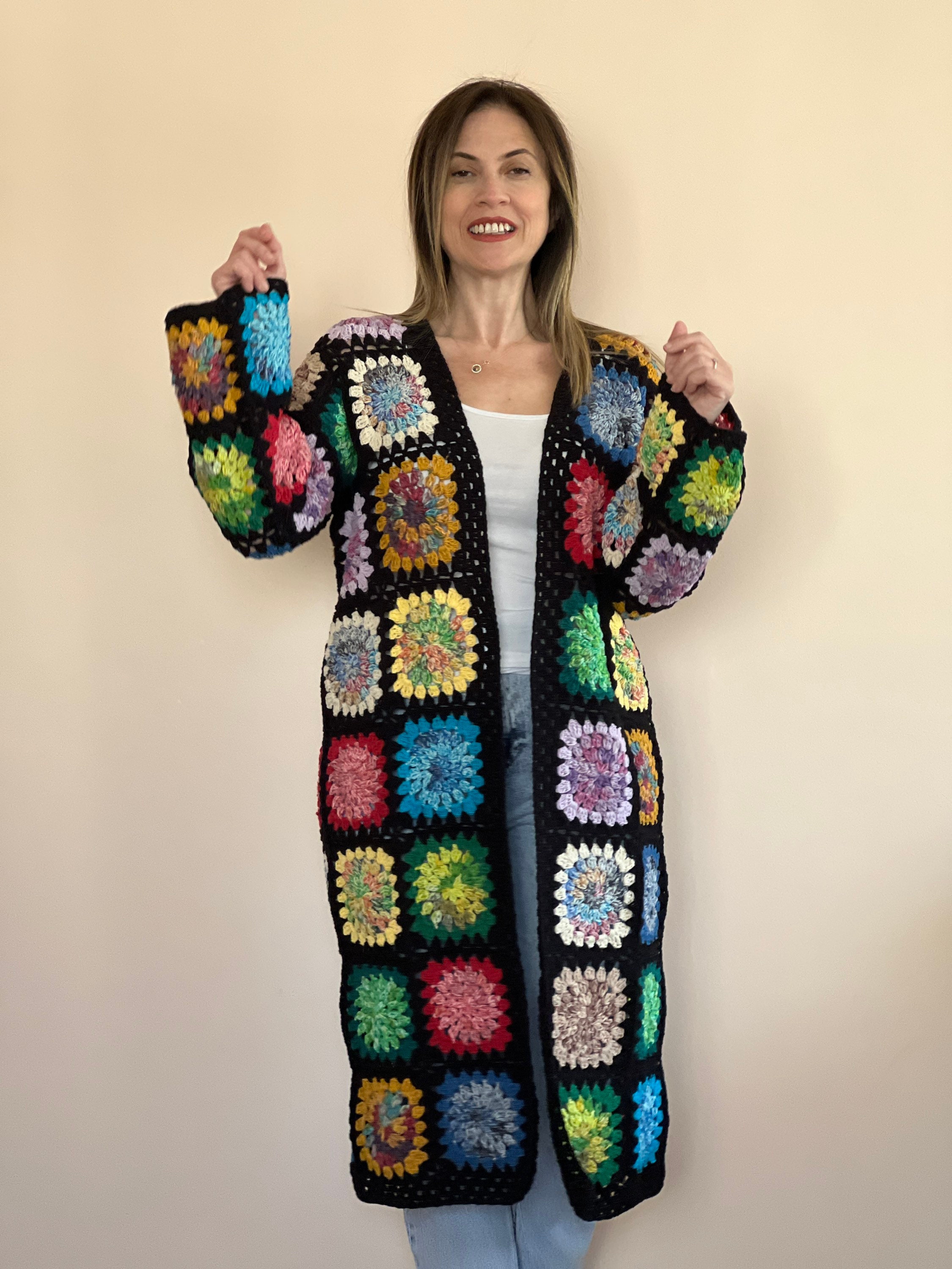 CROCHET CARDIGAN HANDMADE - Etsy