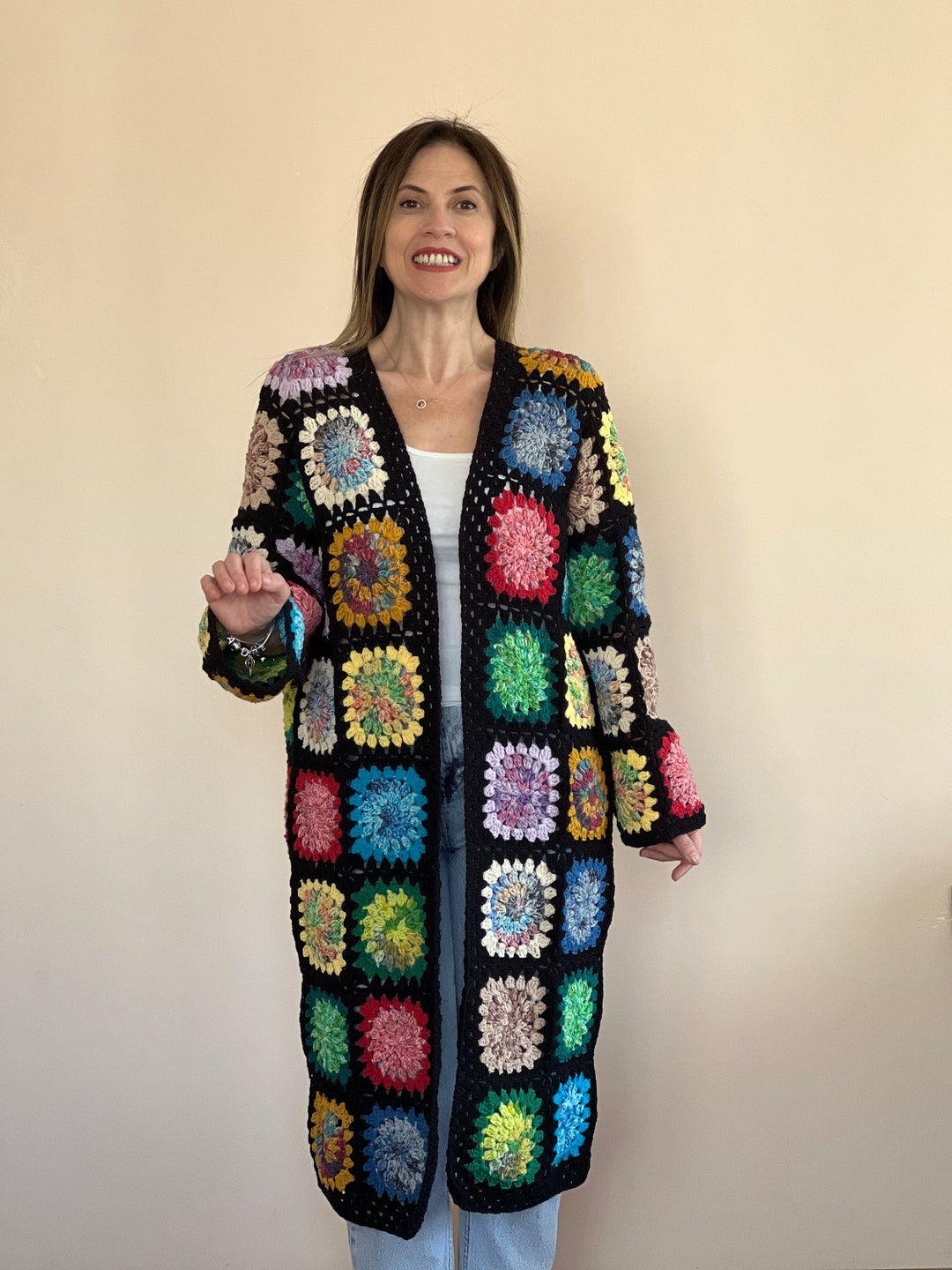 CROCHET CARDIGAN HANDMADE - Etsy