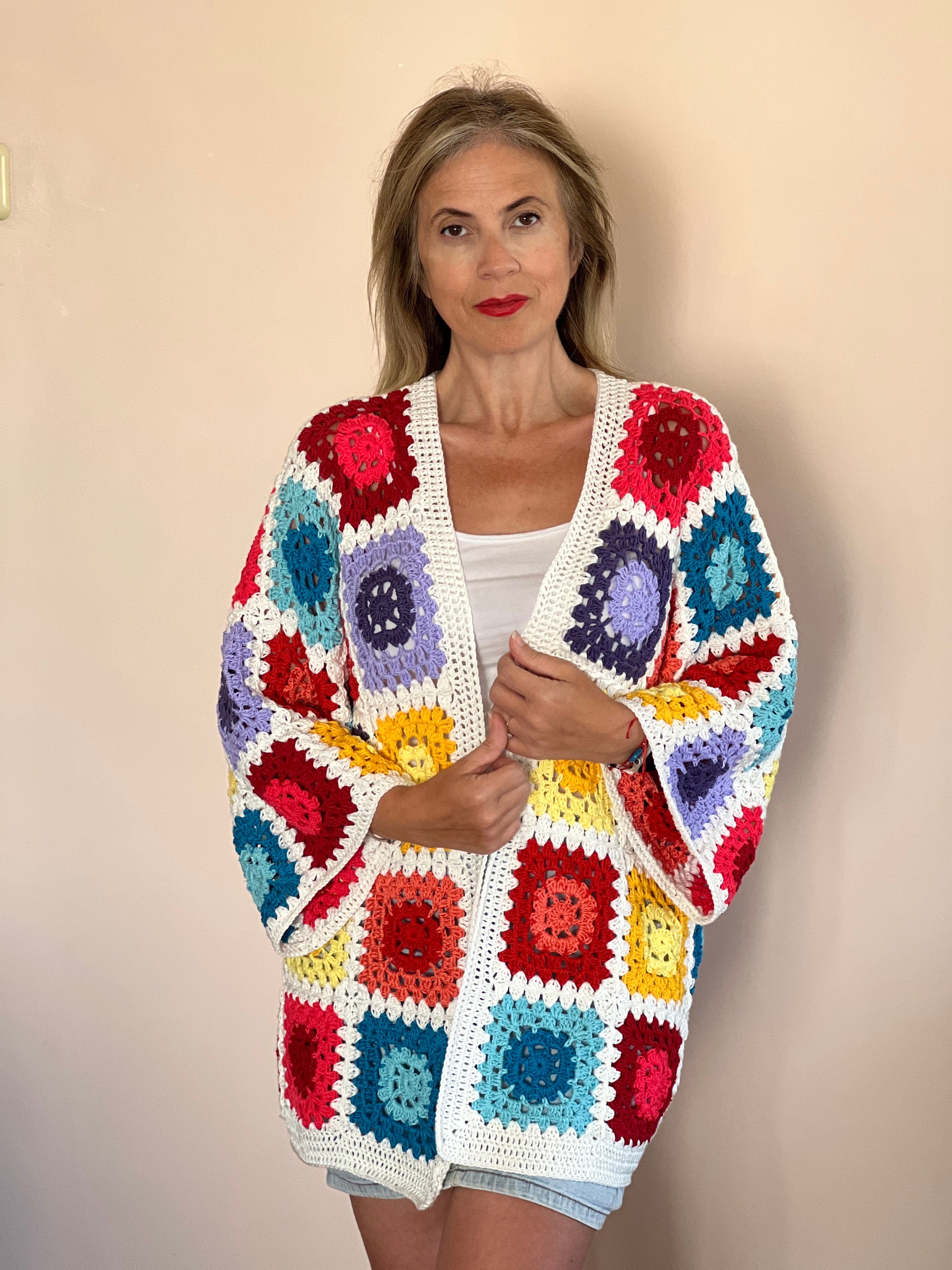 Crochet Cardigan - Etsy