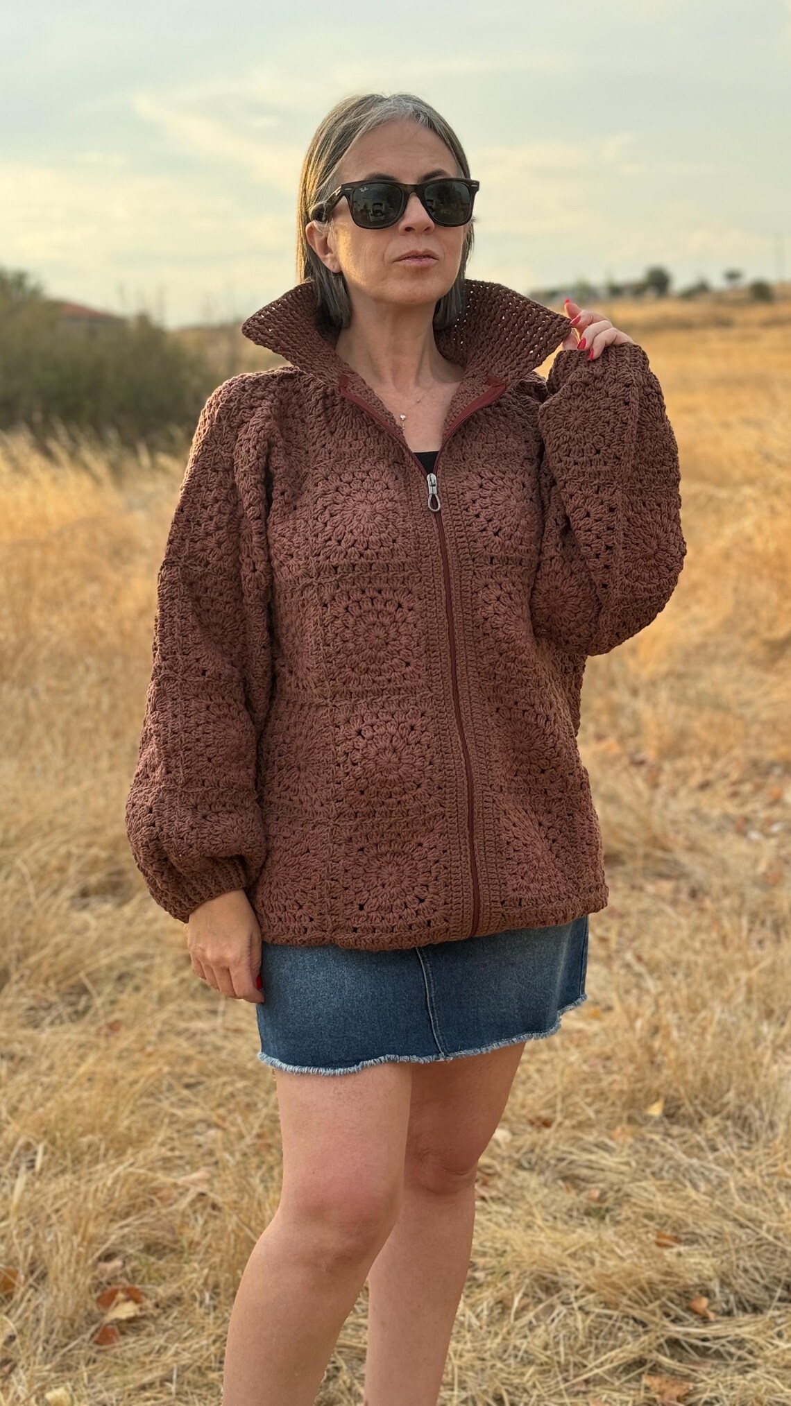 CROCHET CARDIGAN HANDMADE - Etsy