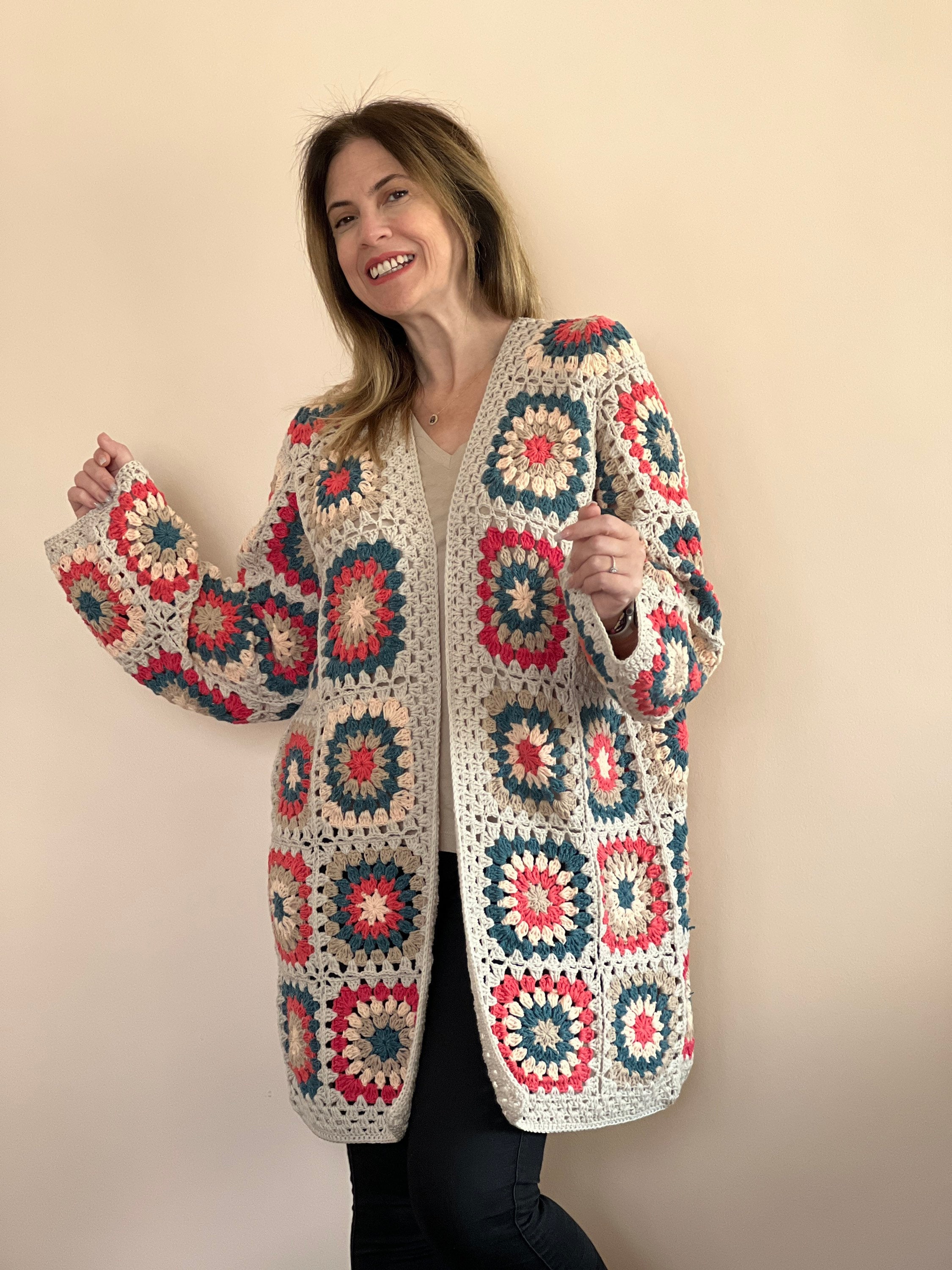 CROCHET CARDIGAN - Etsy