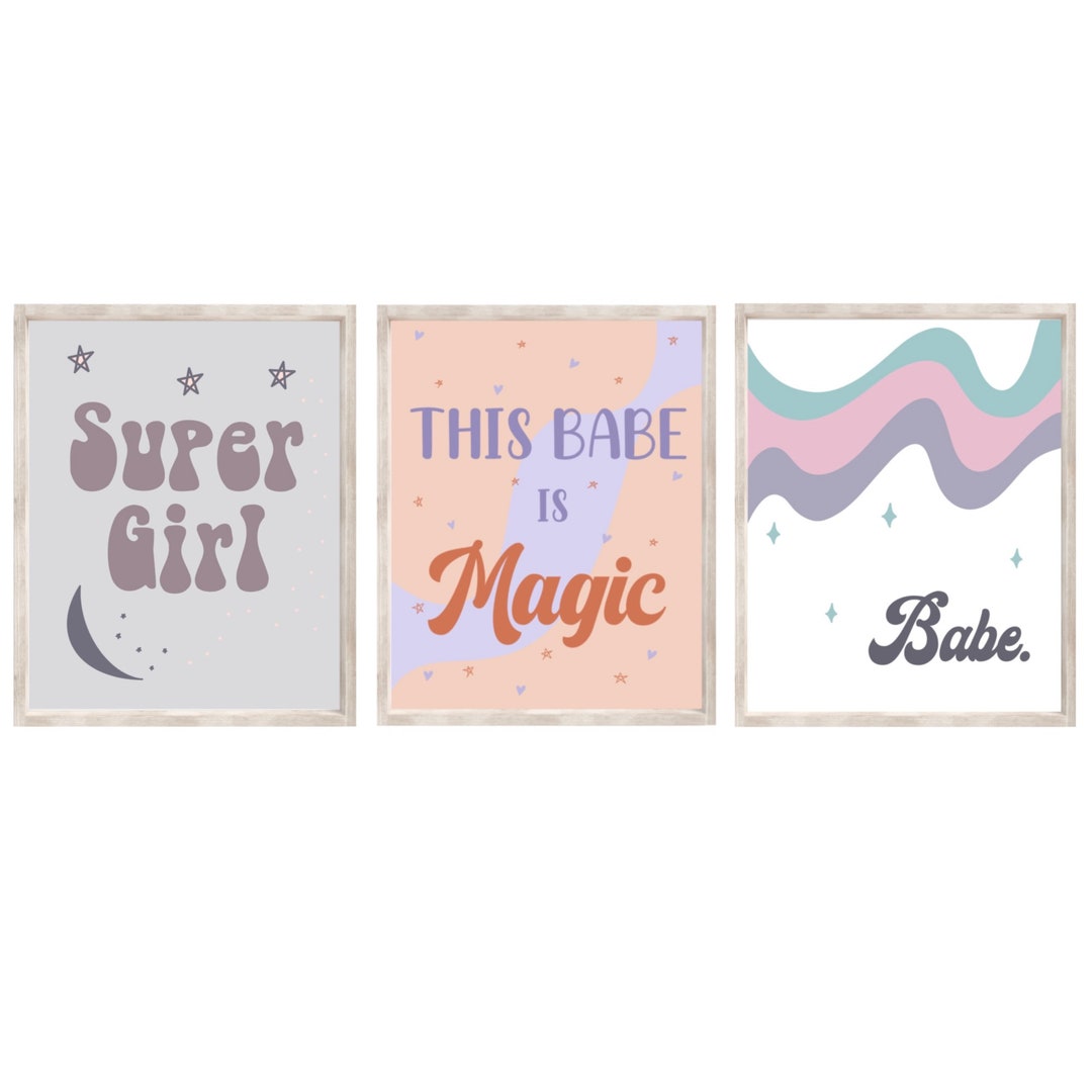 Magic Printables // Girly Art // Girly Printables // Kids Room Art ...