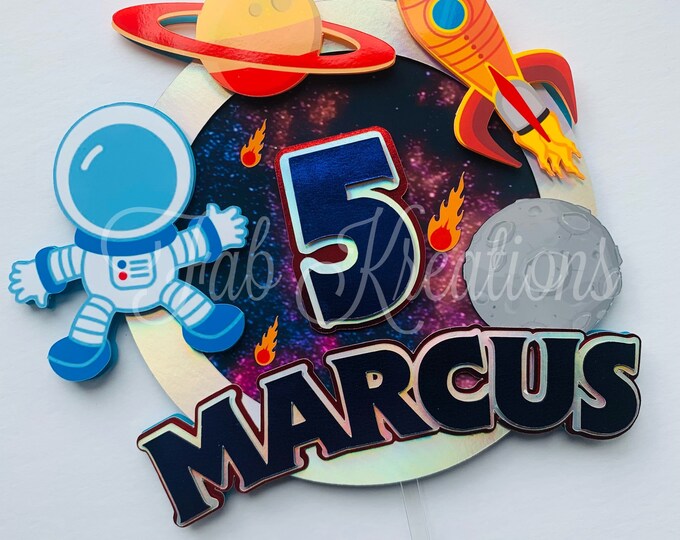 Spaceship Cake Topper, Spaceship Topper, Spaceship Party, Spaceship ...
