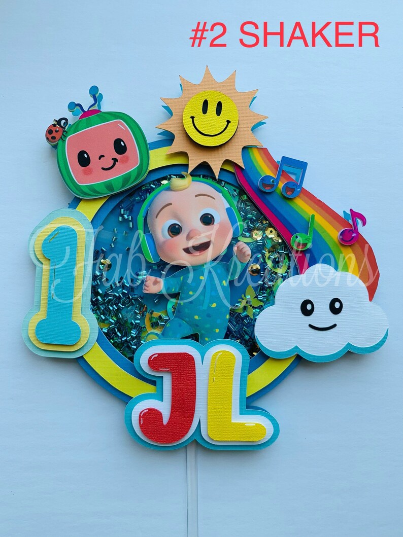 Cocomelon Cake Topper - Etsy Canada