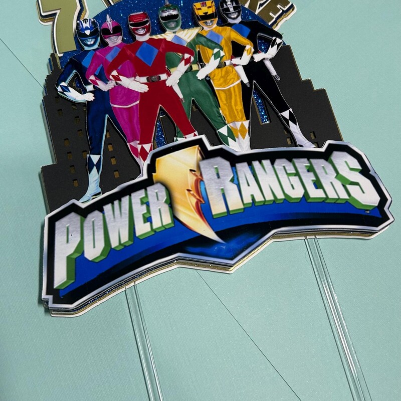 Power Rangers Banner - Etsy