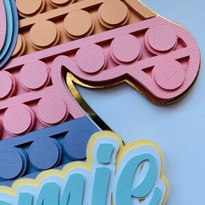 Pop It Cake Topper, Pop It Party, Pop It Birthday Party, Pop It Cake ...