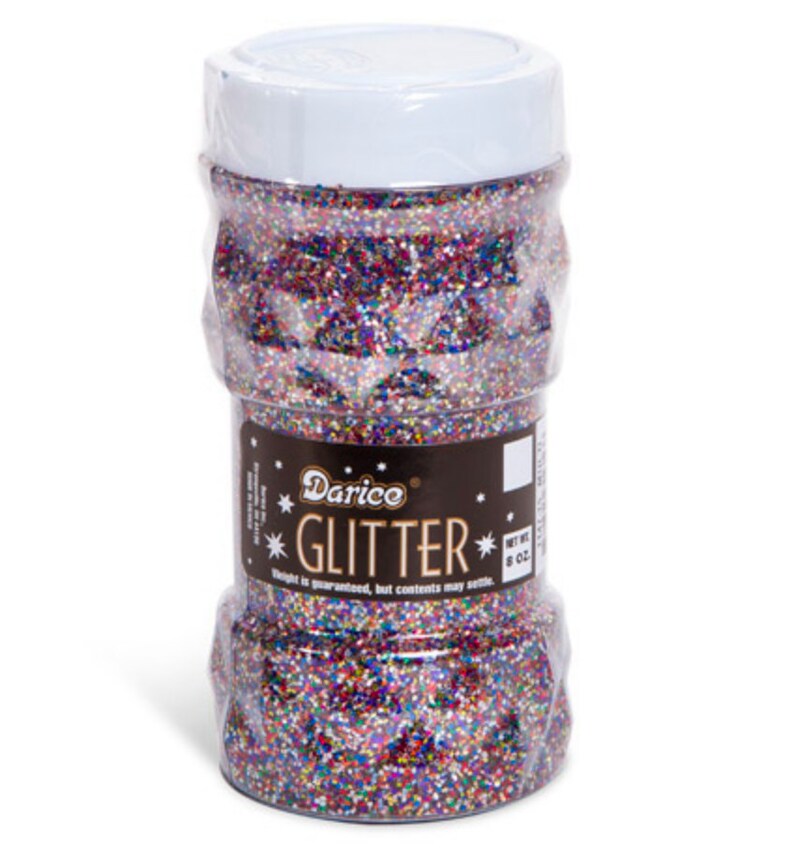 Darice Glitter Big 8 Oz Jar - Etsy