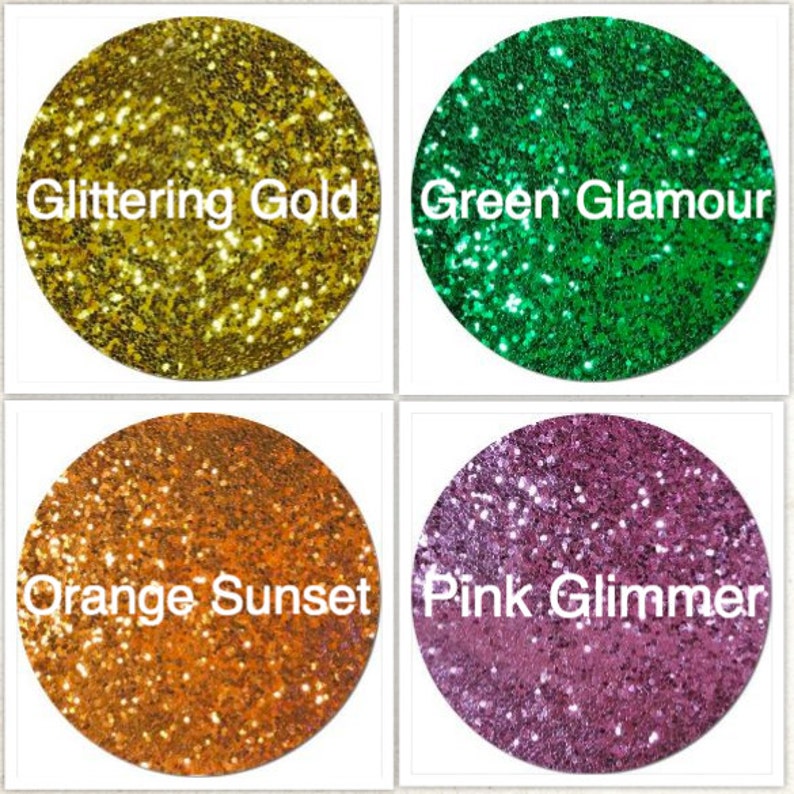 Deluxe Small Hex Sized Glitter, 13 Colors - Etsy