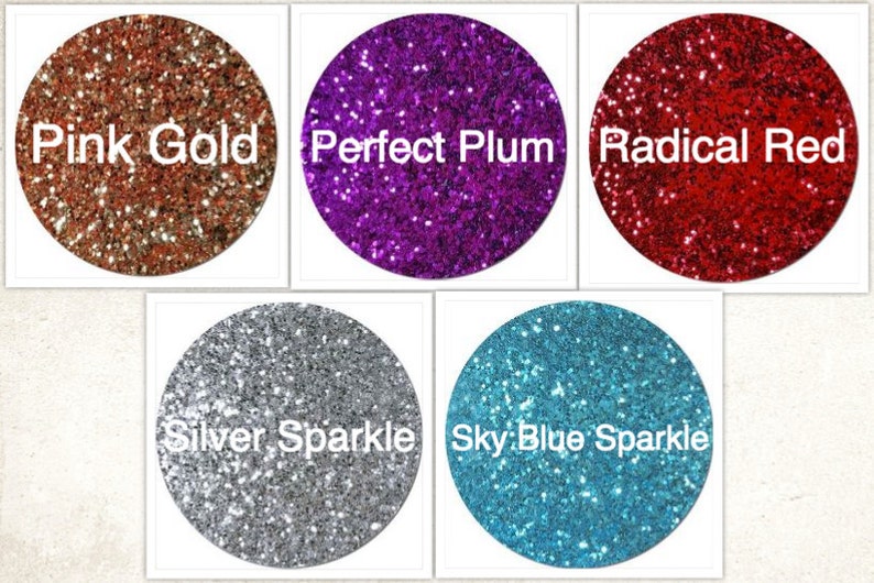 Deluxe Small Hex Sized Glitter, 13 Colors - Etsy