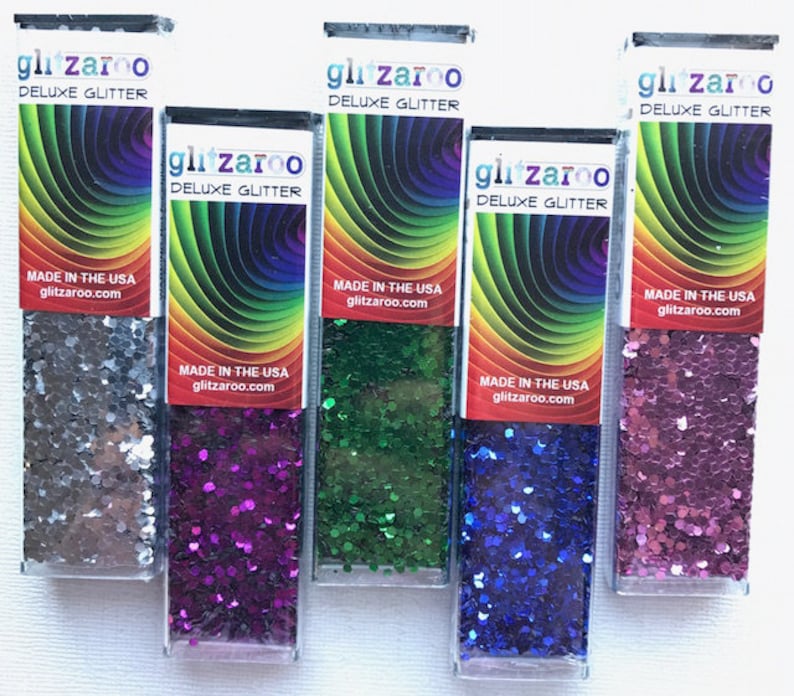 Deluxe Small Hex Sized Glitter, 13 Colors - Etsy