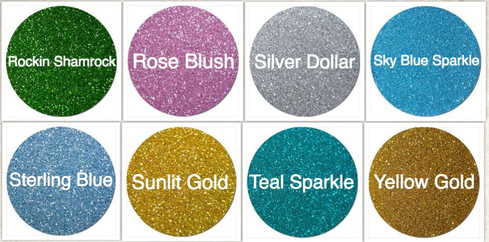 Deluxe Extra Fine Hex Shaped Glitter, 30 Colors! - Etsy