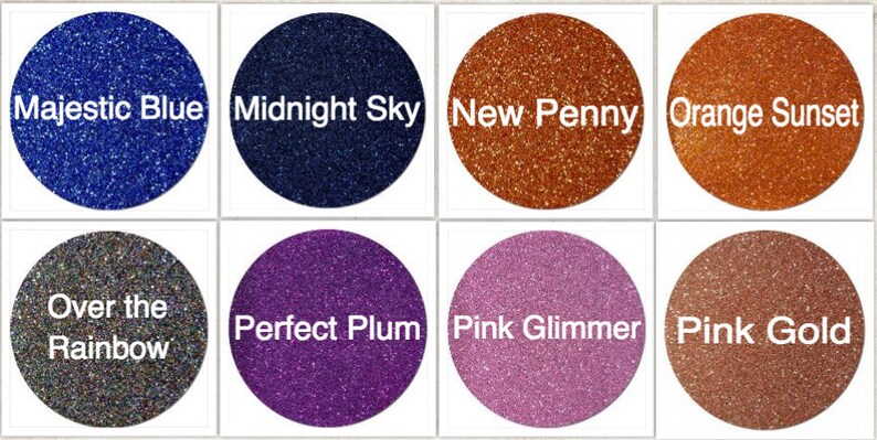 Deluxe Extra Fine Hex Shaped Glitter, 30 Colors! - Etsy Canada