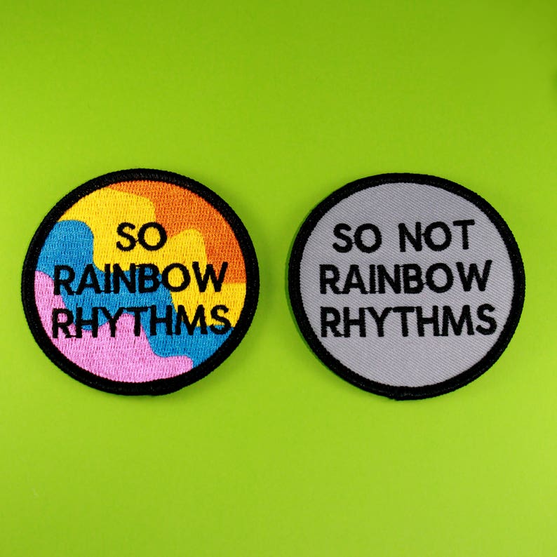 Peep Show inspired 'So Rainbow Rhythms' and 'So | Etsy