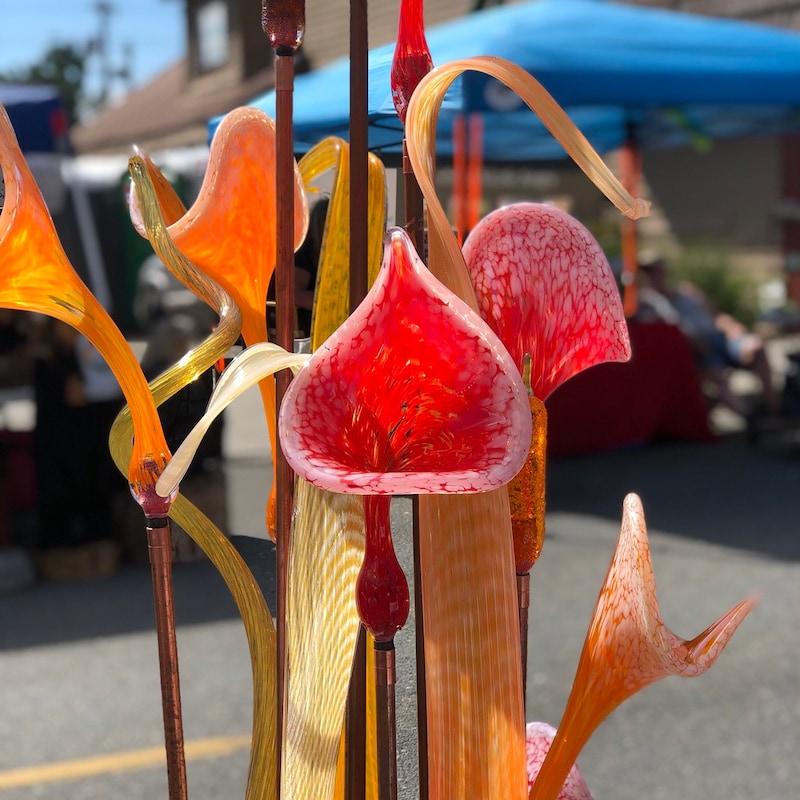 Glass Yard Art - Etsy