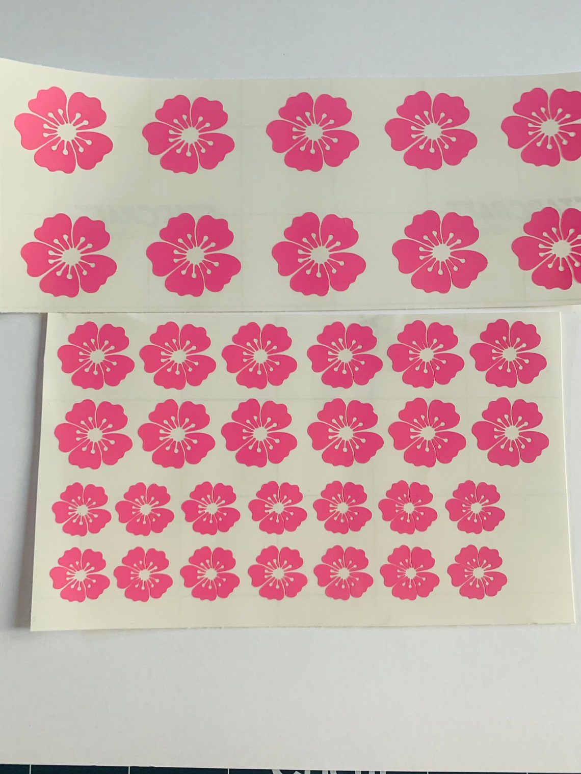Sakura Flower Decals Sheet, Cherry Blossom - Etsy