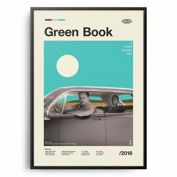 Green Book Movie Poster - Etsy