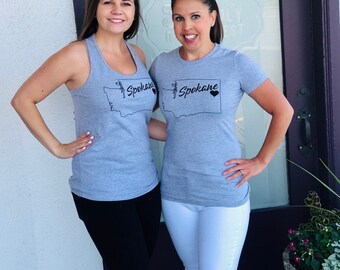 Spokane Washington Shirt - Etsy