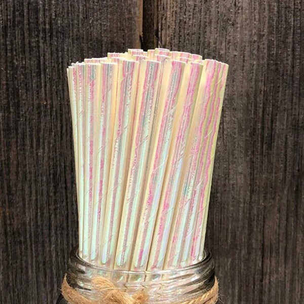Pink Straws - Etsy