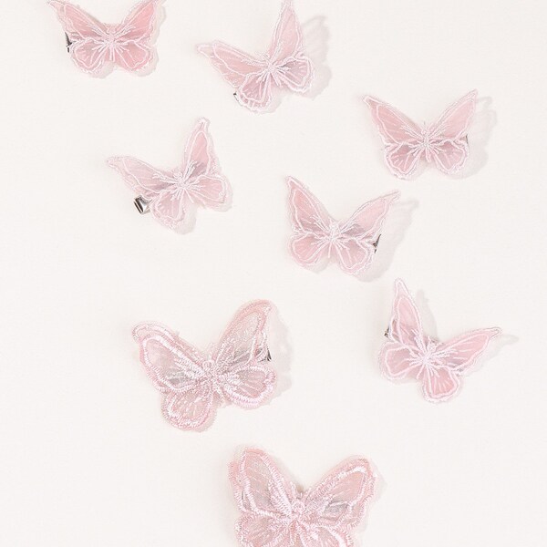 Butterfly Hair Clip - Etsy