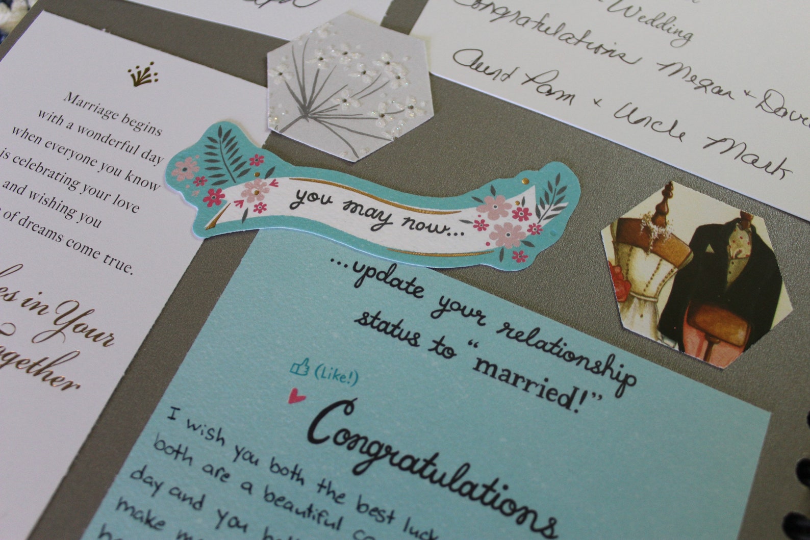 Bundle Deal: Wedding Card Display & Scrapbook - Etsy