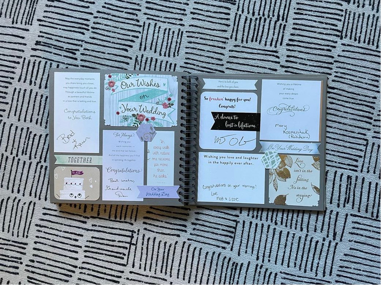 Bundle Deal: Wedding Card Display & Scrapbook - Etsy