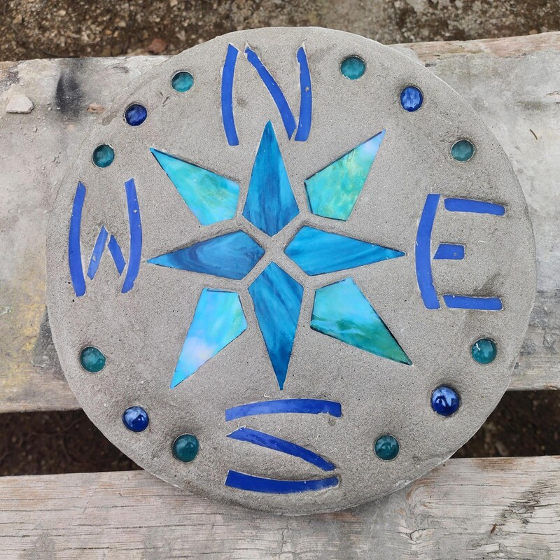 Compass Rose Inlay - Etsy