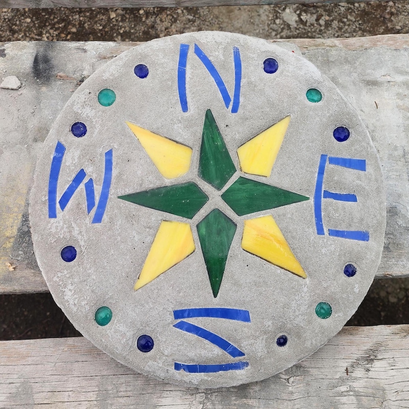 Compass Rose Inlay - Etsy