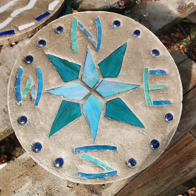 Compass Rose Inlay - Etsy