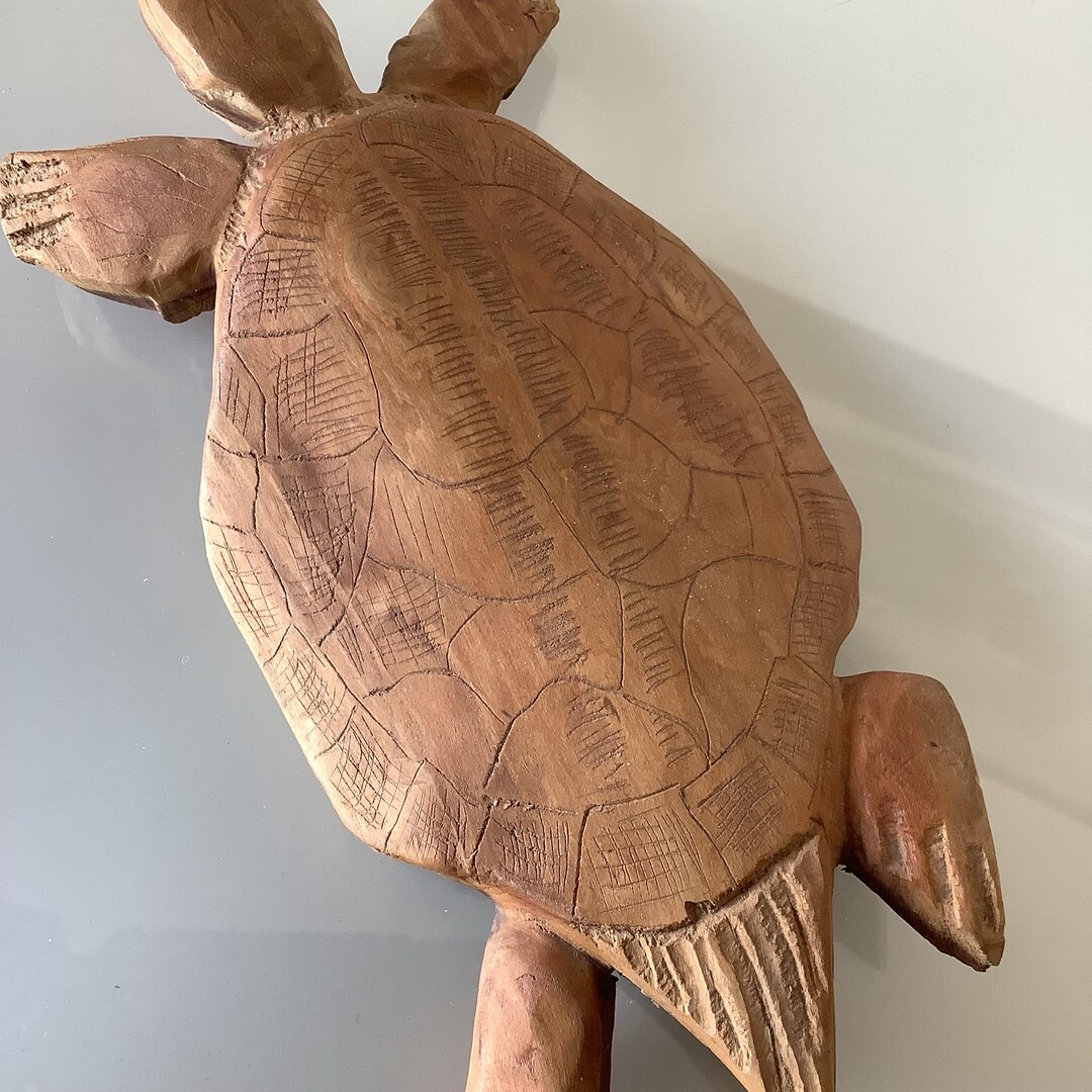 Hand Carved Sea Turtle - Etsy