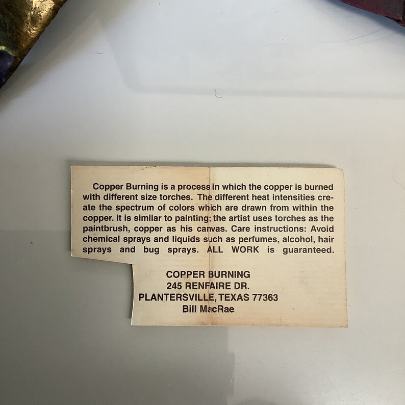 Brutalist Fish Copper Burning by Billy Macrae - Etsy