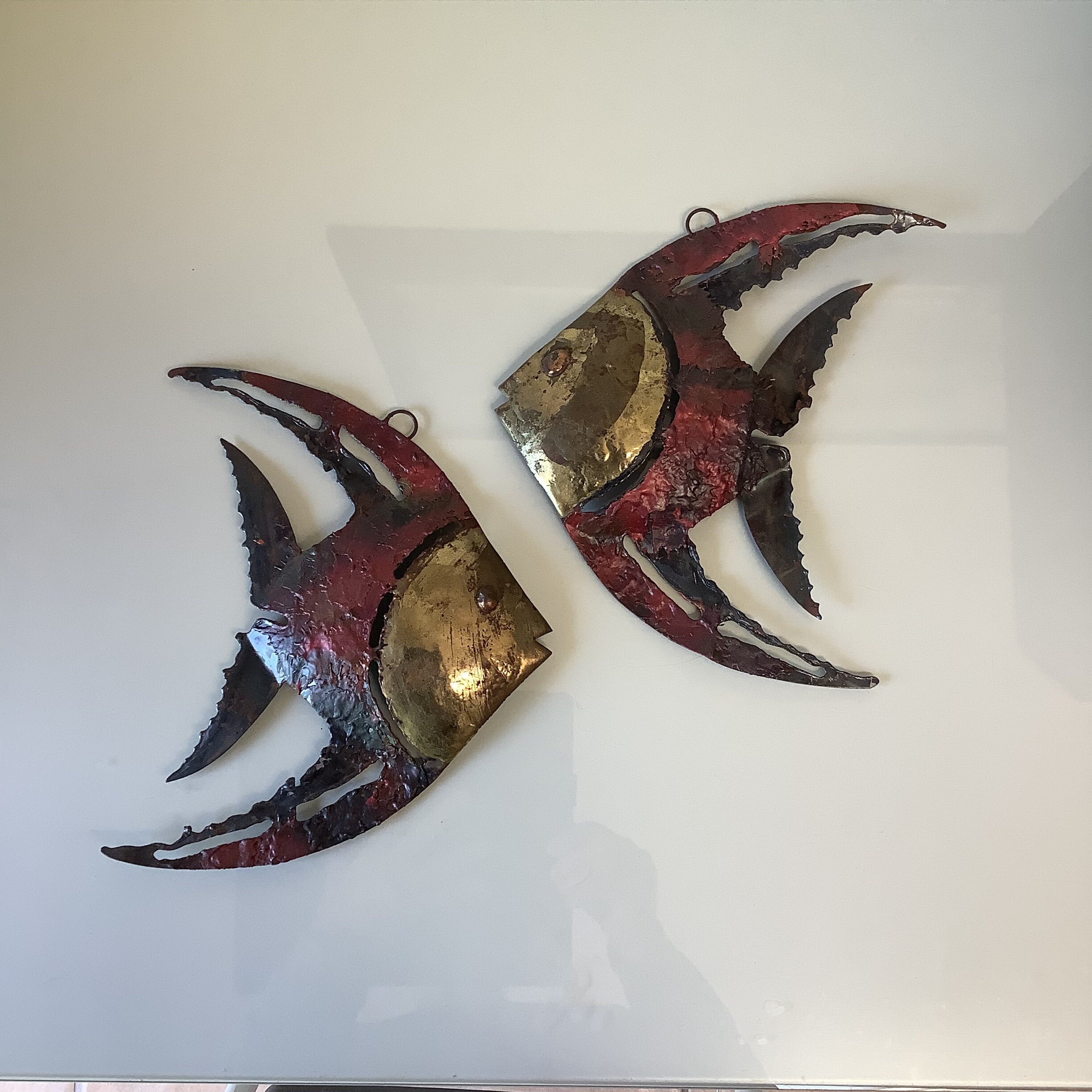 Brutalist Fish Copper Burning by Billy Macrae - Etsy