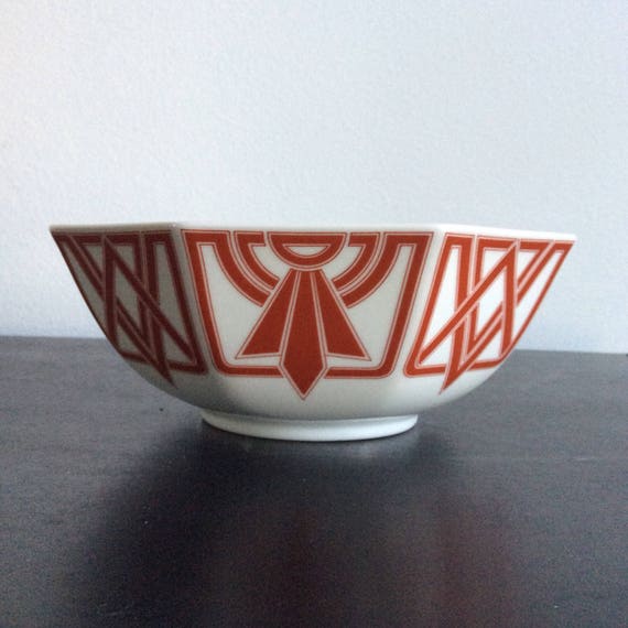 Fitz and Floyd Ritz 8 Octagonal Bowl | Etsy