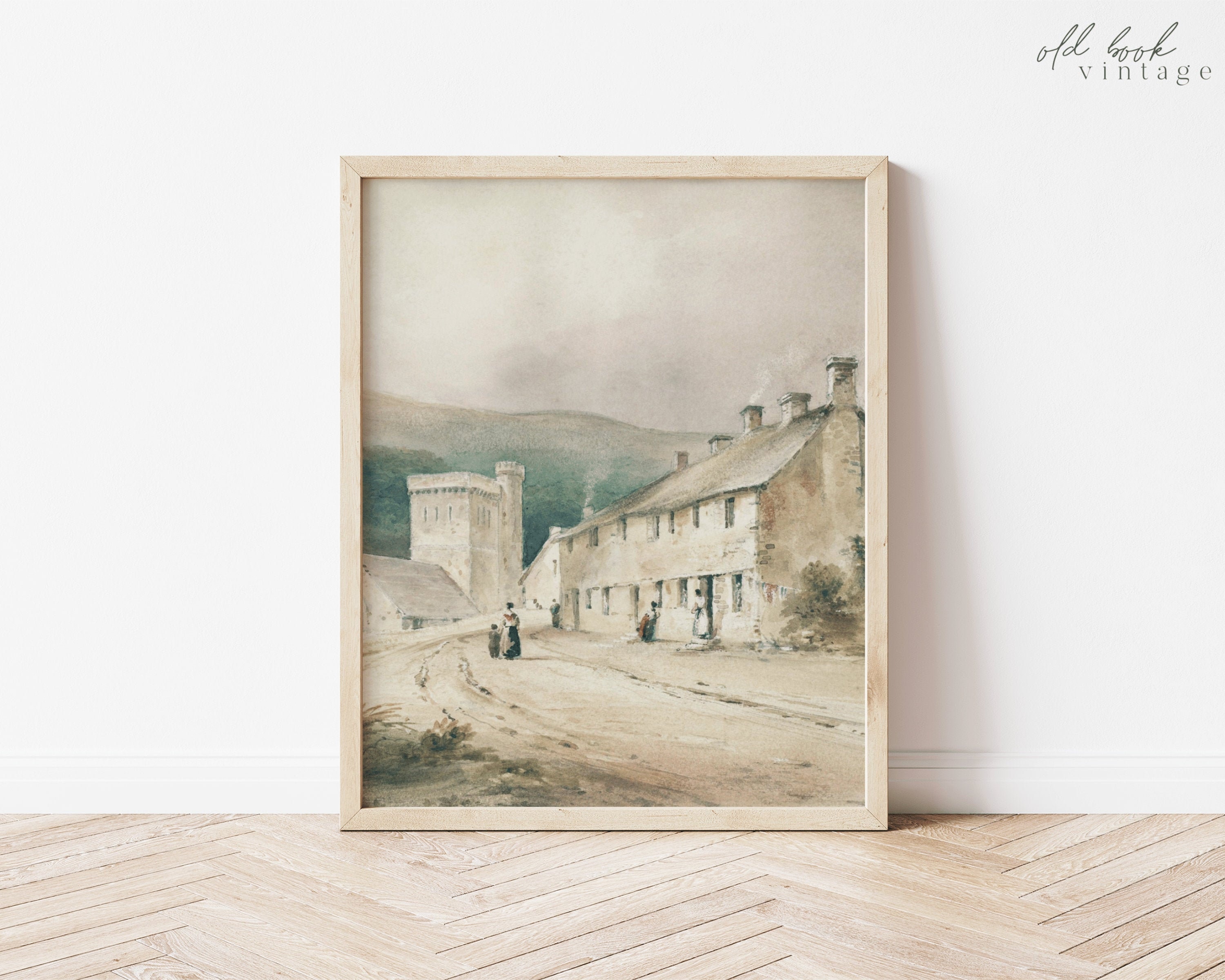 Vintage Landscape Wall Art / Printable Vintage Wall Art / 8x10 ...