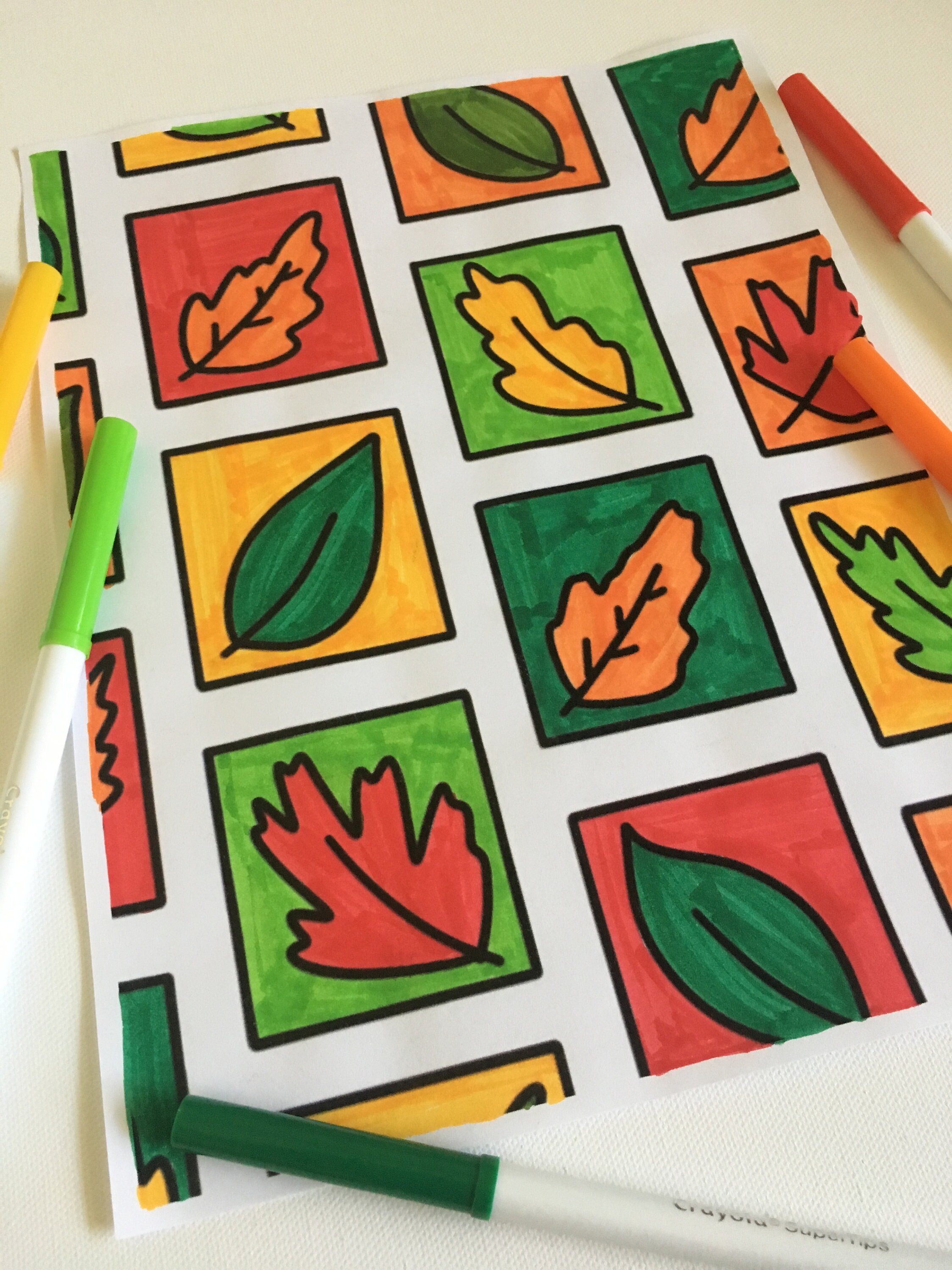 Fall Coloring Pages - Etsy