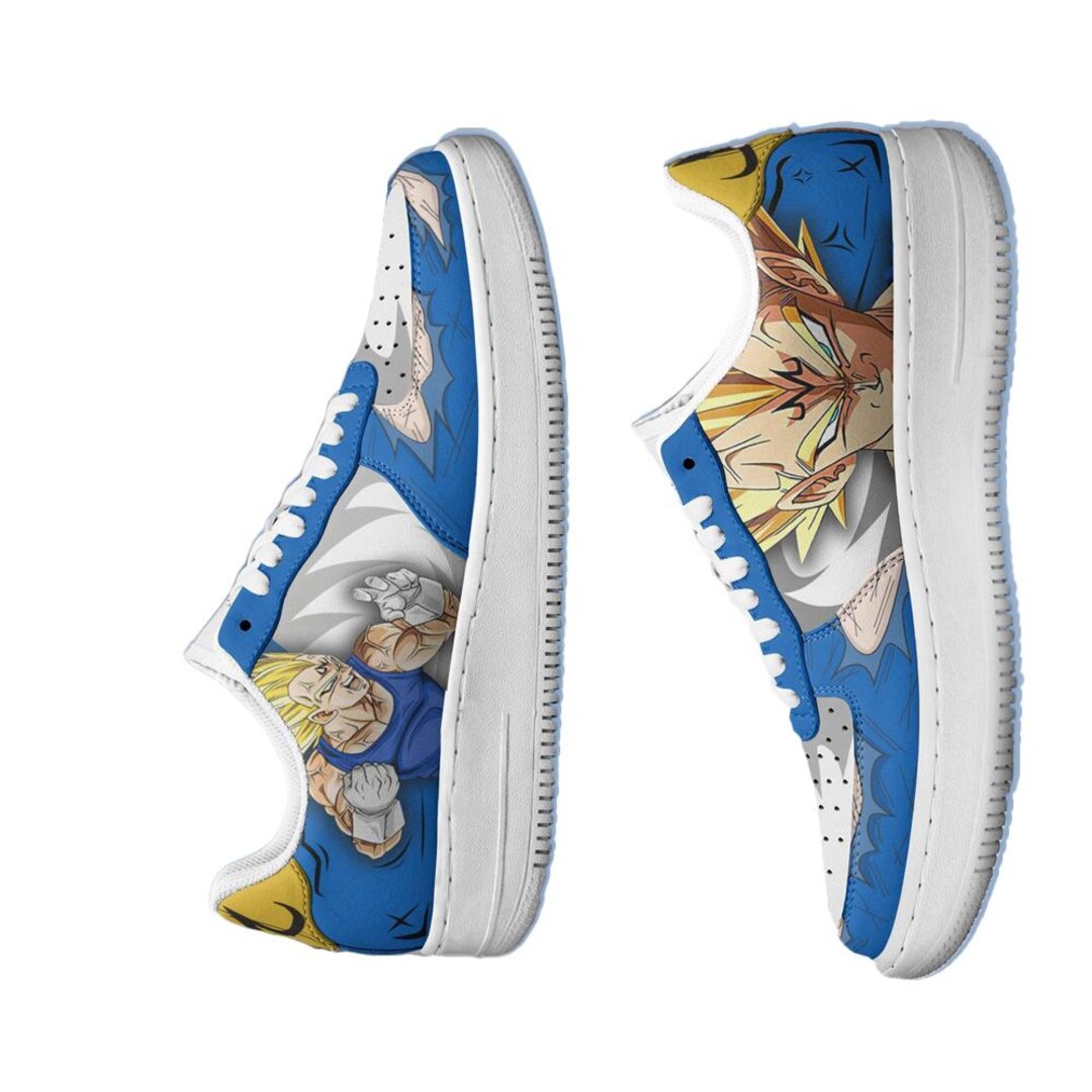 Majin Vegeta Anime Sneakers Custom Anime Shoes - Etsy