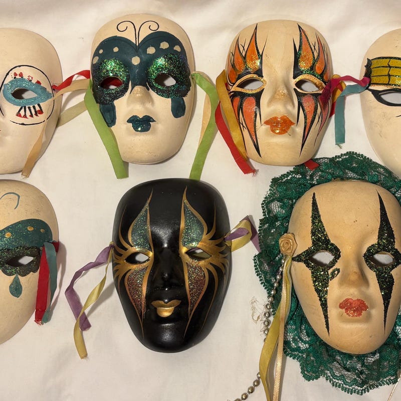 Ceramic Mask - Etsy