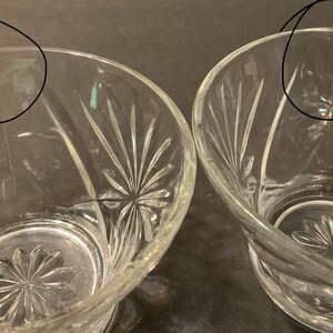 Vintage Crystal Pinwheel Punch Bowl Set With 12 Cups Starburst Cut ...