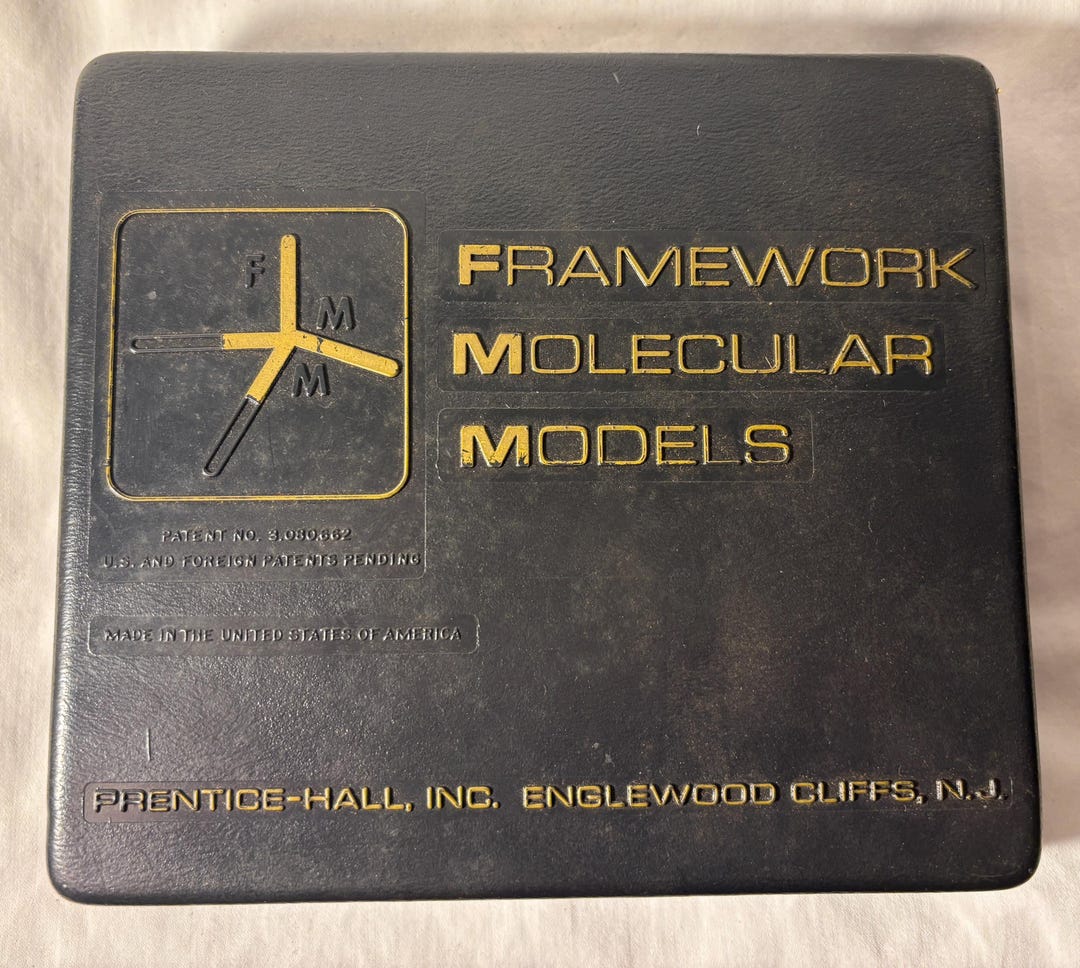 Vintage Framework Molecular Models Modeling Kit. Produced by Prentice ...