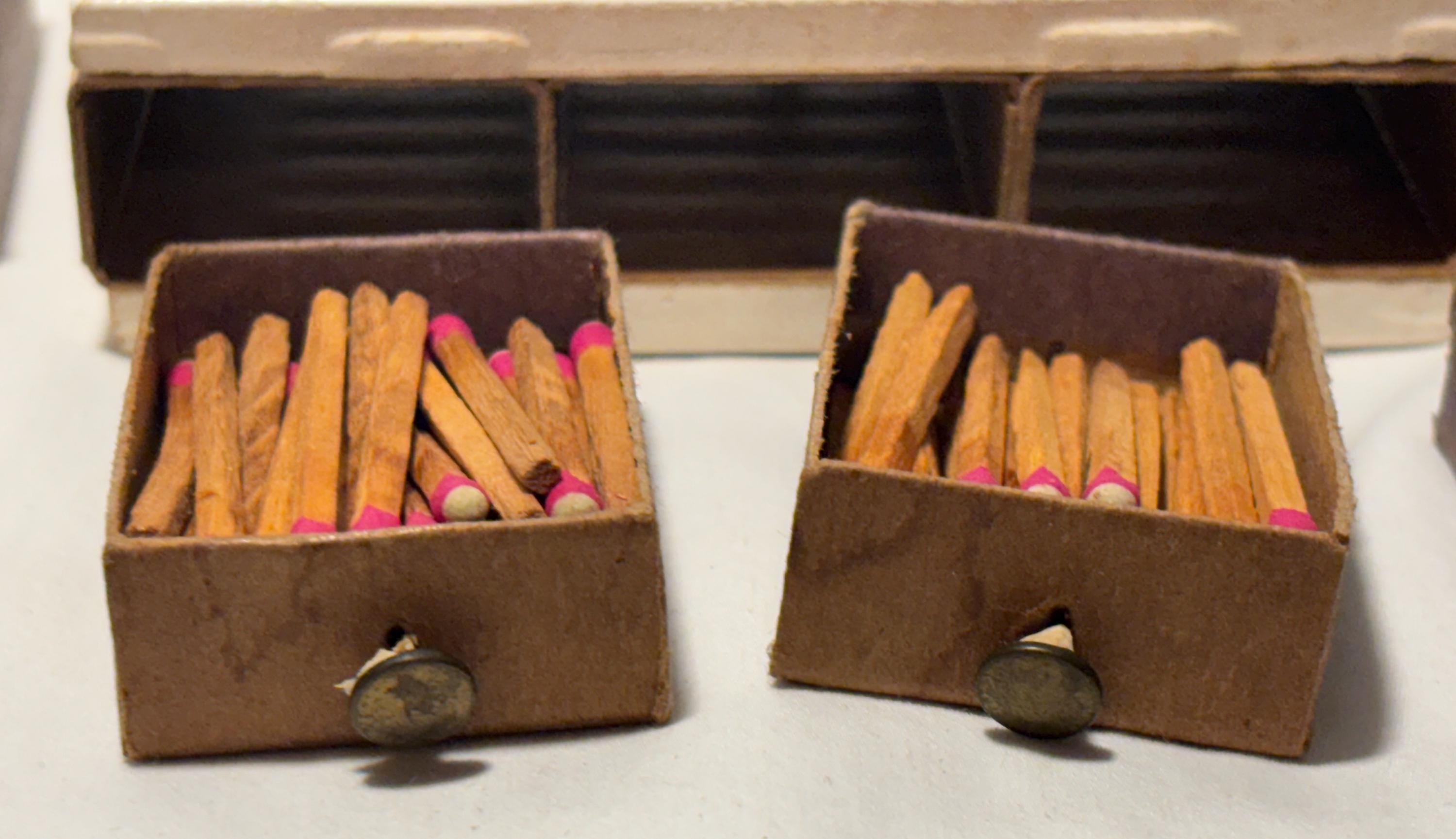 Vintage Porcelain Match Box Holder With Historic Train Print "the ...