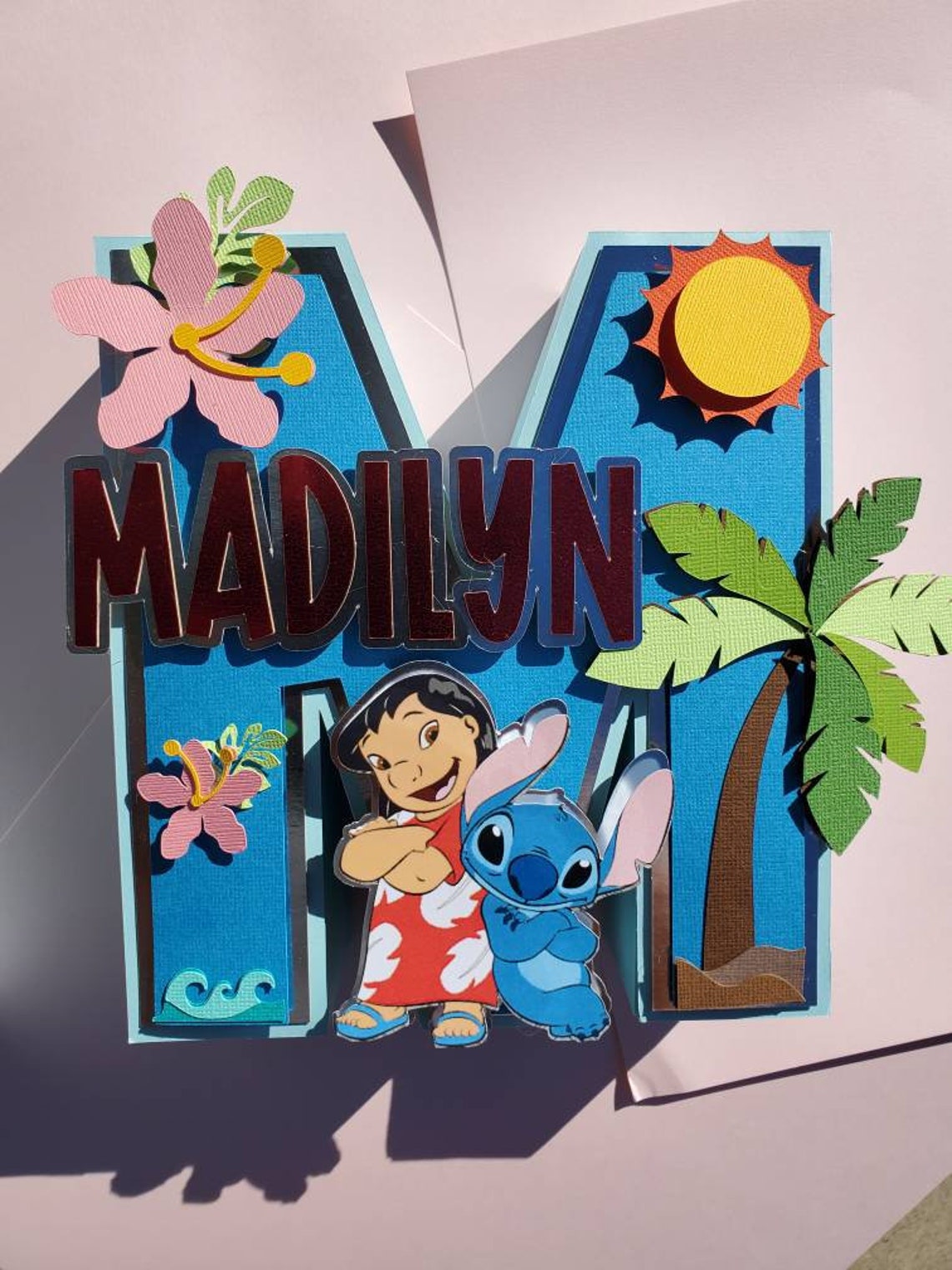 Custom 3D Letter Stitch Letters/lilo/stitch/lilo and Stitch/ - Etsy