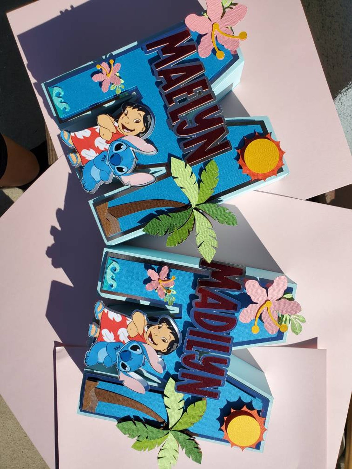 Custom 3D Letter Stitch Letters/lilo/stitch/lilo and Stitch/ - Etsy
