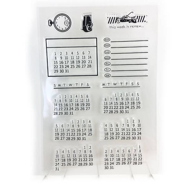 Calendar Stamp - Etsy