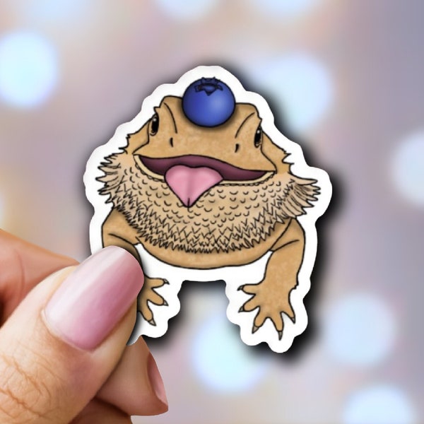 Bearded Dragon Sticker - Etsy