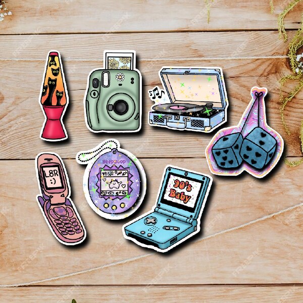 Y2k Sticker Pack - Etsy
